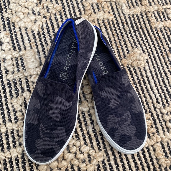 Rothy's | Shoes | Rothys Retired Navy Camo The Original Slipon Sneaker ...